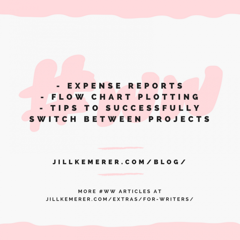 Expense Reports, Plotting Flow Chart, and Project Tips {Writer ...