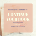 Teasing the Reader to Continue Your Book #ww - Jill Kemerer ...