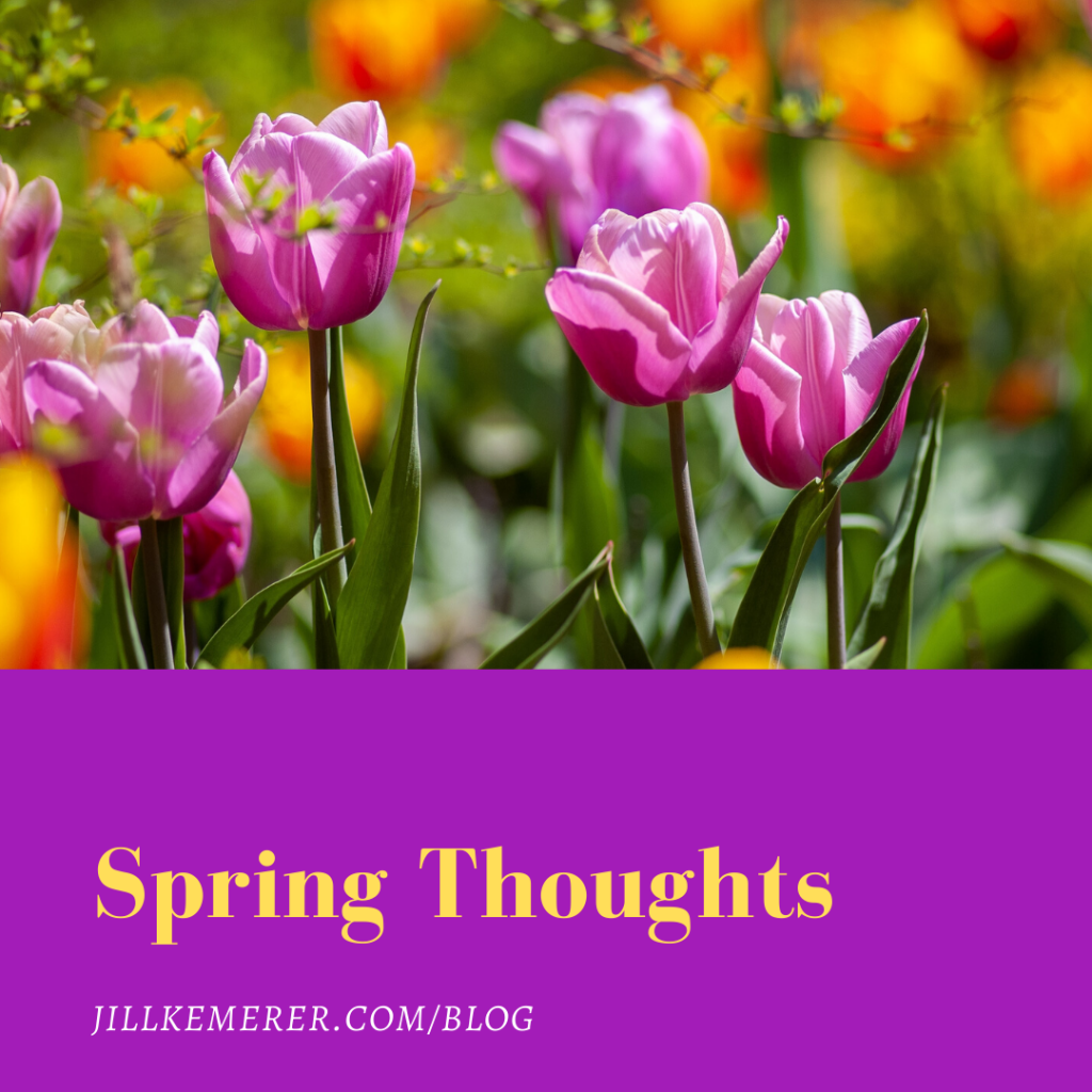 Spring Thoughts - Jill Kemerer | Publishers Weekly Bestselling Author