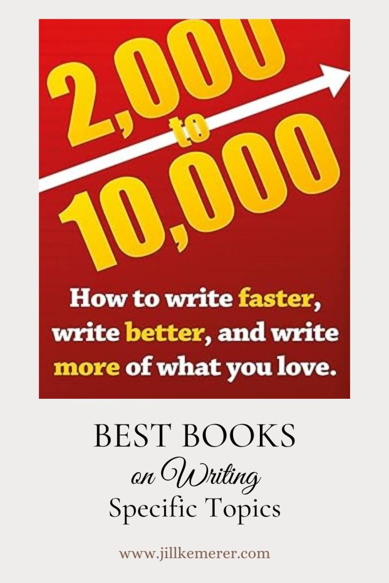 Best Books On Writing - Jill Kemerer | Publishers Weekly Bestselling Author